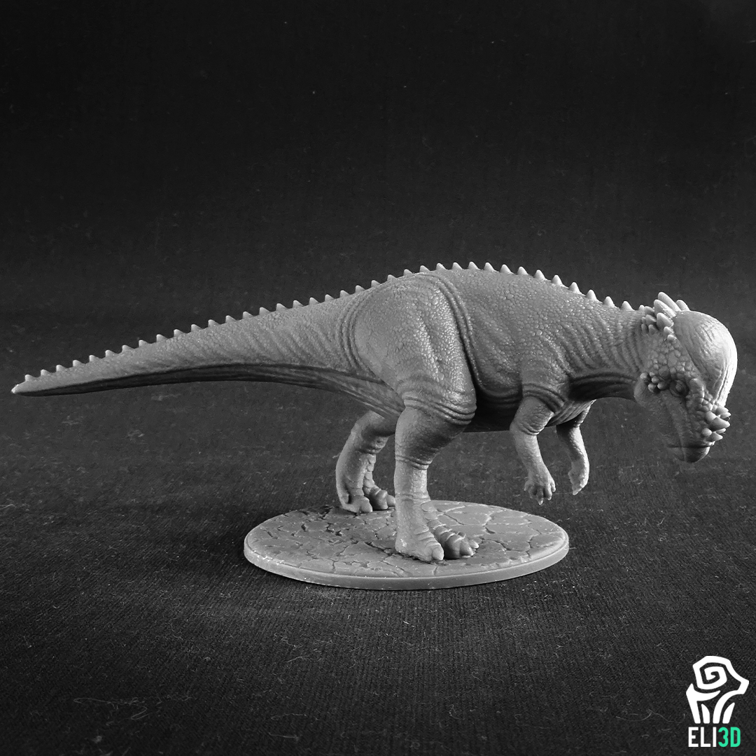 3D Printable Pachycephalosaurus - Free Dino Model by ELI 3D