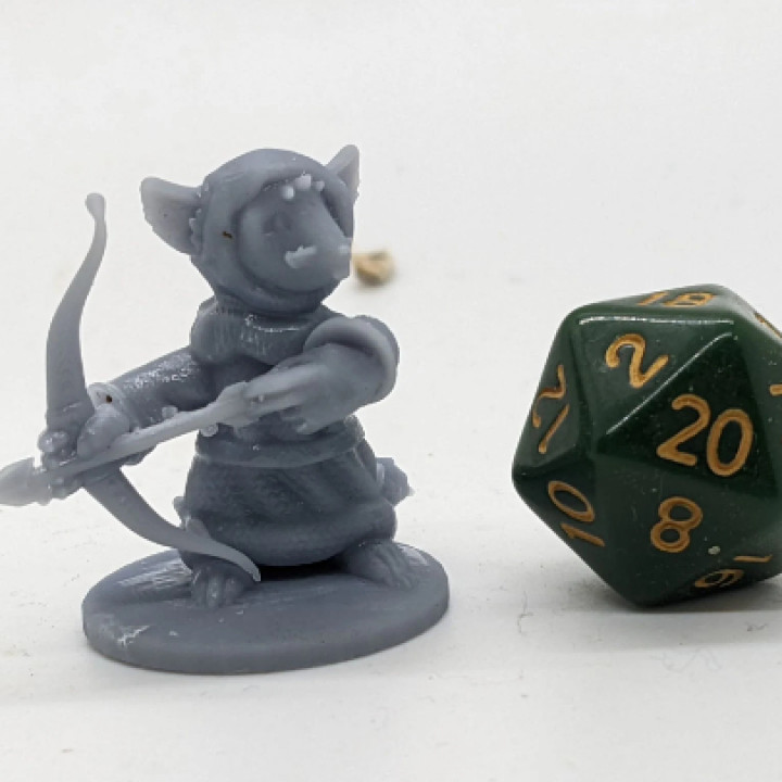 3D Printable Secret of Mana inspired, Chobin Hood, Tabletop DnD ...