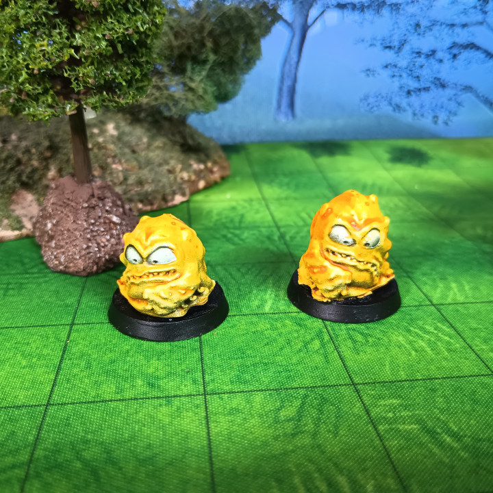 3D Print of Final Fantasy inspired, Slime, Tabletop DnD miniature by ...