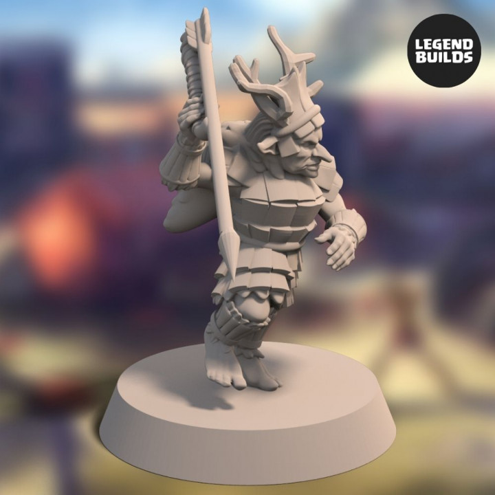 3D Printable FREE – The Nikta Goblins - Gram Tribe - Pose 4 – 3D ...