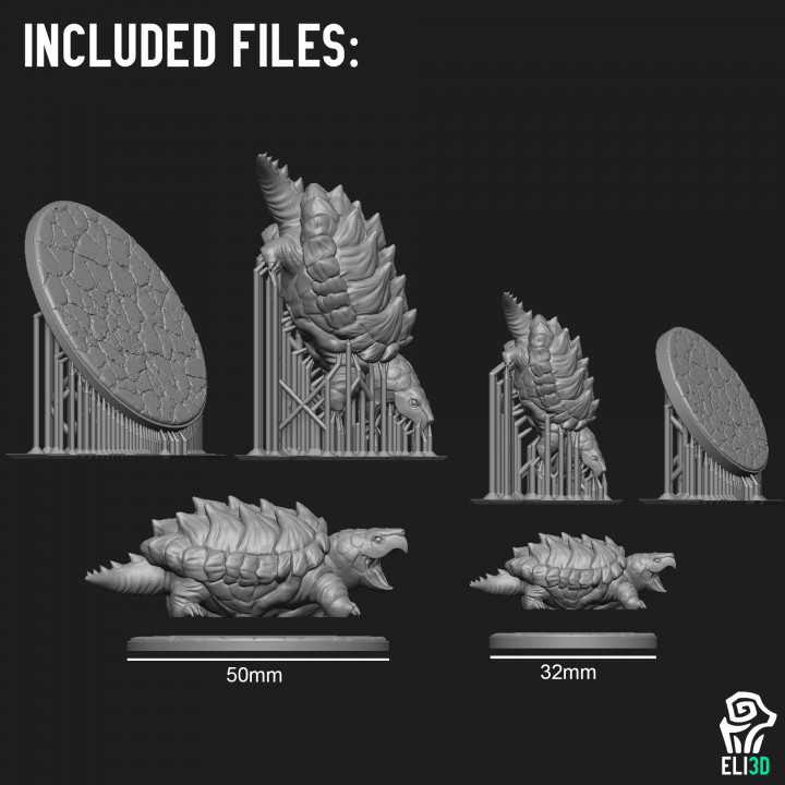 3D Printable Reptile Bundle by ELI 3D