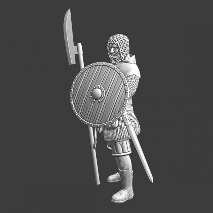 3D Printable Medieval camp guard - Crusader Army by Northern Crusades ...