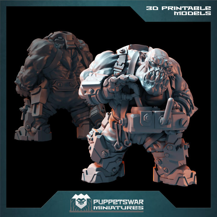 3D Printable Gobots by Puppetswar Miniatures