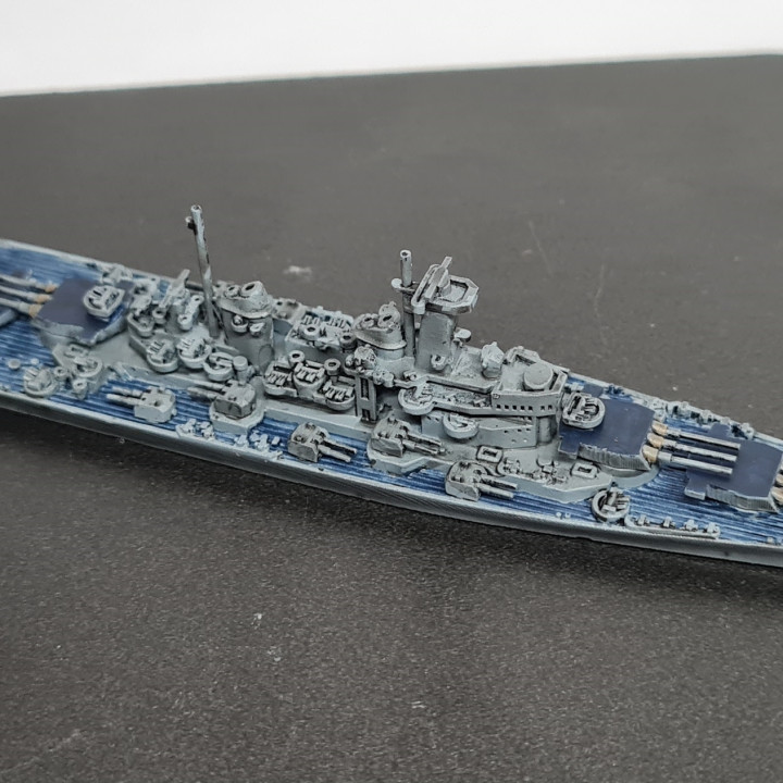 3D Printable Montana Class Battleship by Lee McColl