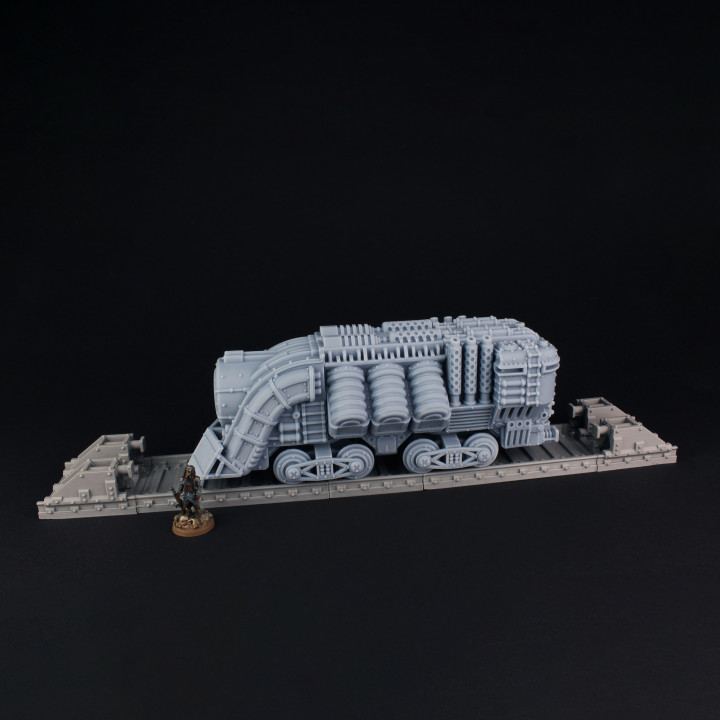 3D Printable Train Engine by Tesseract Tomb