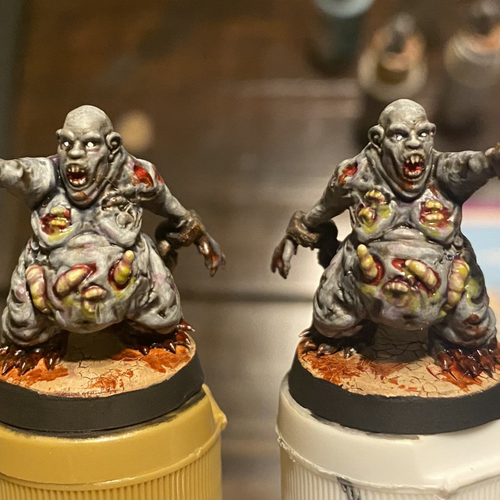 3D Print of Mane Demon Attacking / Evil Troll / Hell Ogre / Devil Spawn ...