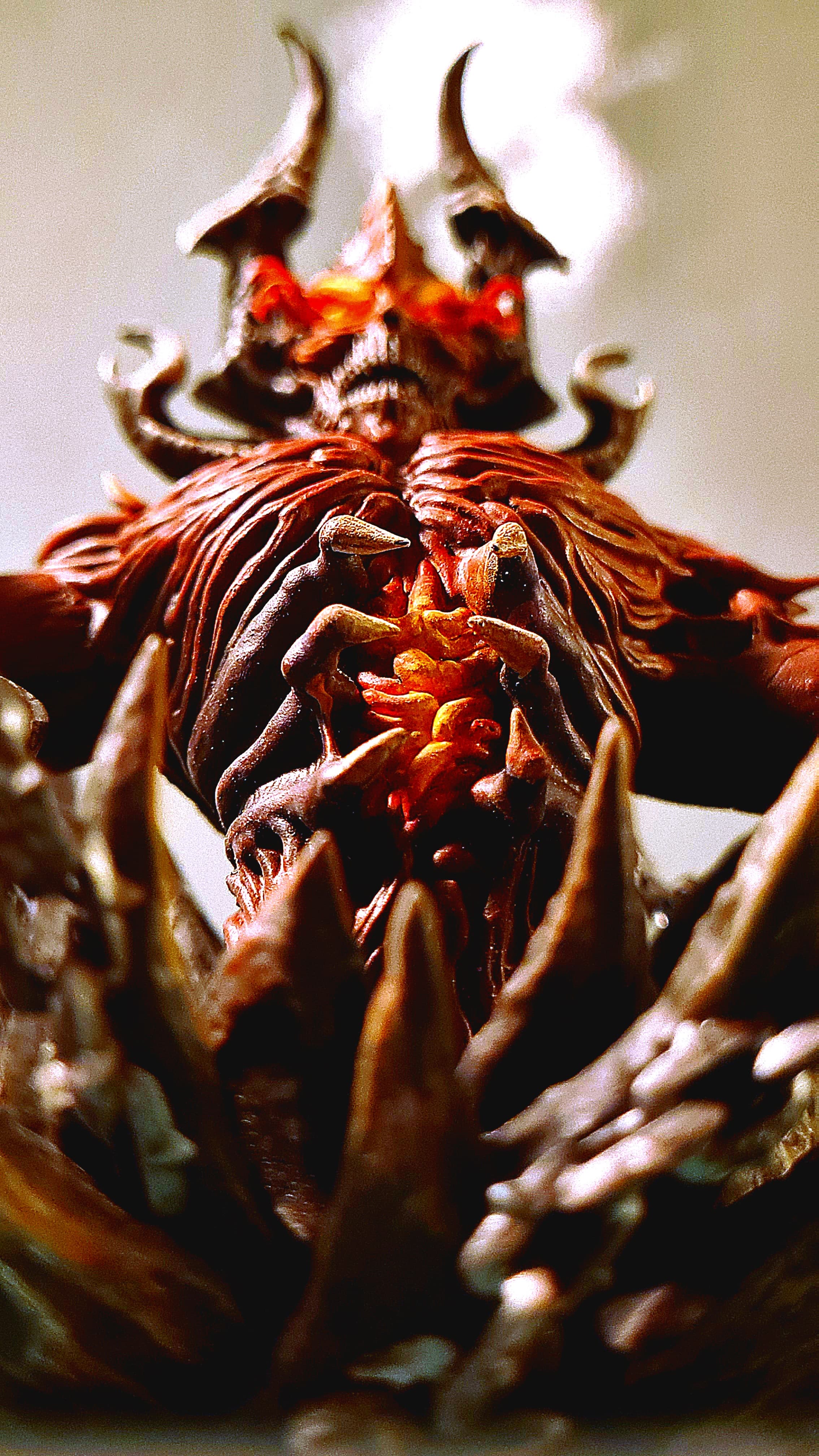 3D Printable Belial / Demon Lord / Devil Boss / Hell Encounter / Evil ...