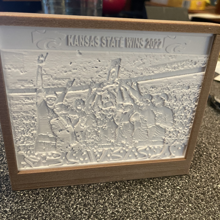 3D Printable Litho Box Frame by Judd Whiting