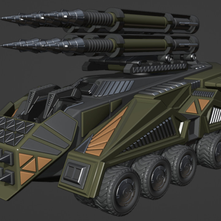 3D Printable Mephisto Pattern Tank by Dungeons and Dreadnoughts