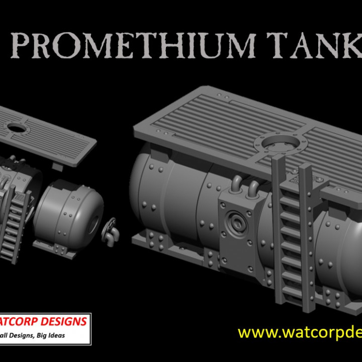 3D Printable Promethium Tank by Watcorp Designs