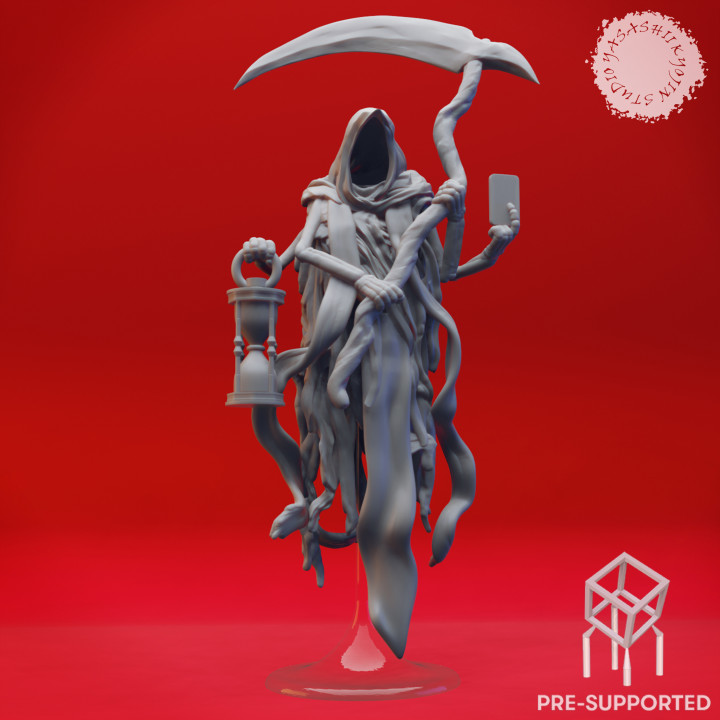 3D Printable Reaper Wraith - Book of Beasts - Tabletop Miniature (Pre ...