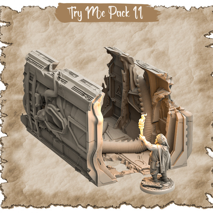 3D Printable Try Me II - PACK by Sawant3D