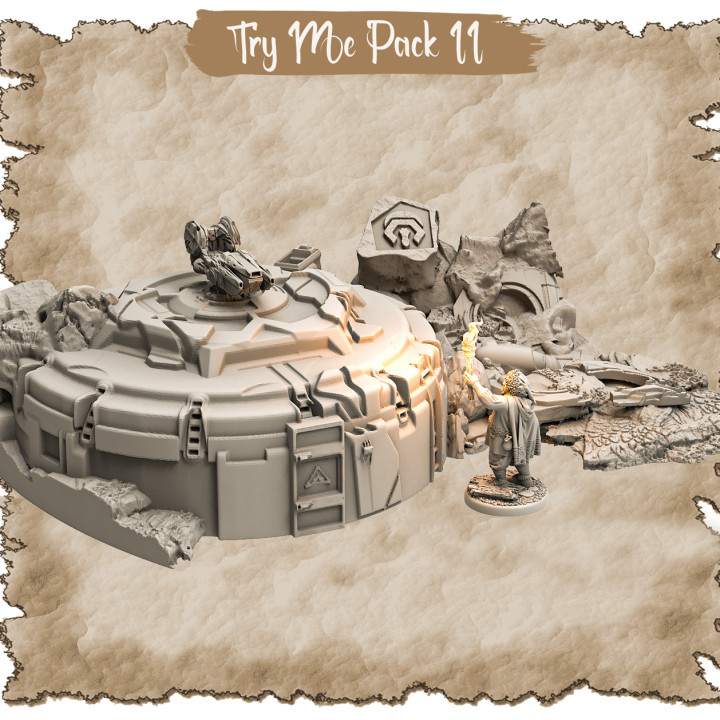 3D Printable Try Me II - PACK by Sawant3D