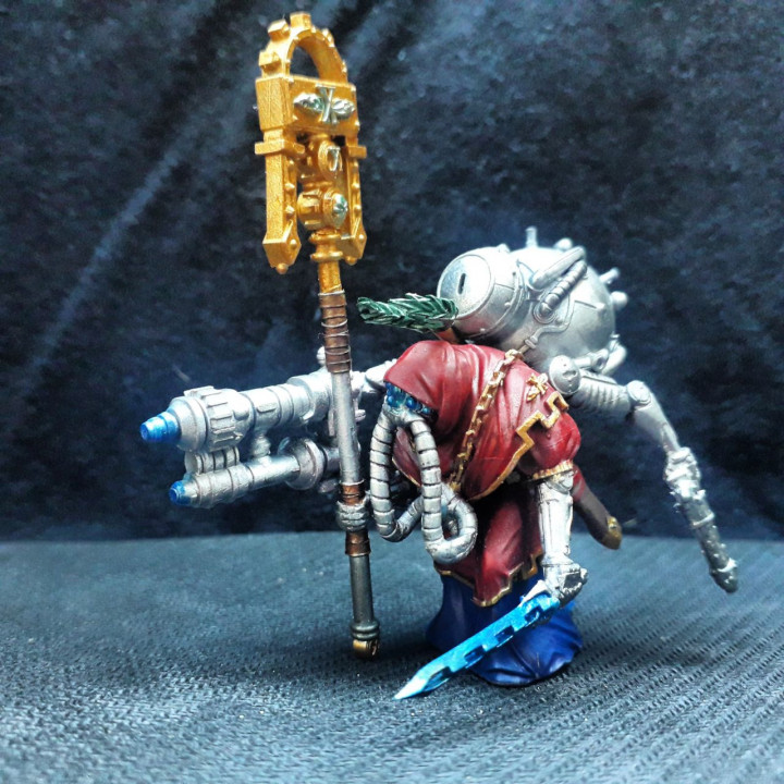 3D Print of Martian cult Forge Priest by guilhermebarini1