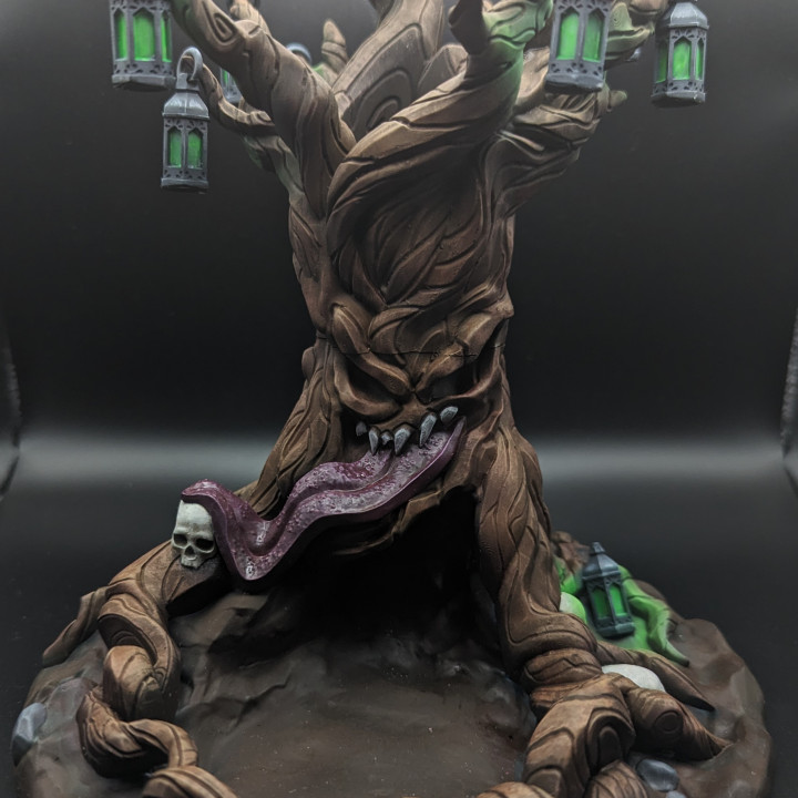 3D Print of Dice Tower - The Terror Tree | Mythic Roll by FenrisManagarm