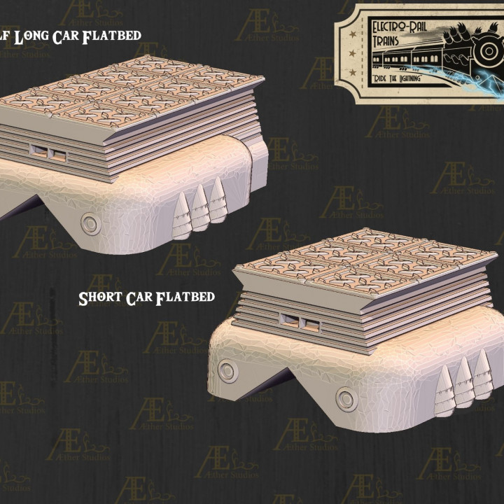 3D Printable AEELRT11 – Electro-Rail Trains: Belaria Automata Express ...