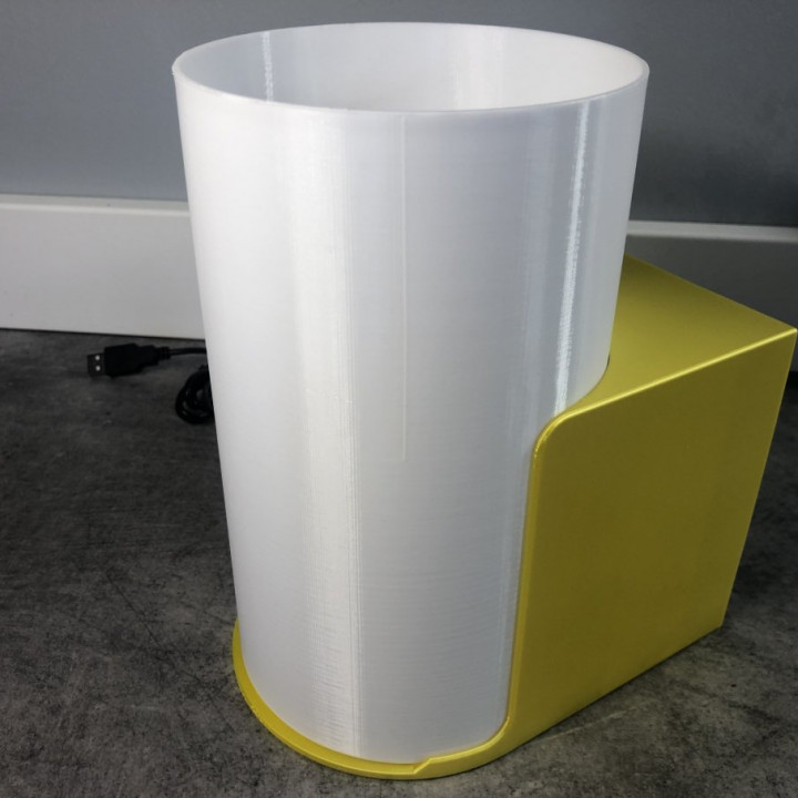 3D Printable Ice Bottle Air Cooler by CANAVESE DANIEL