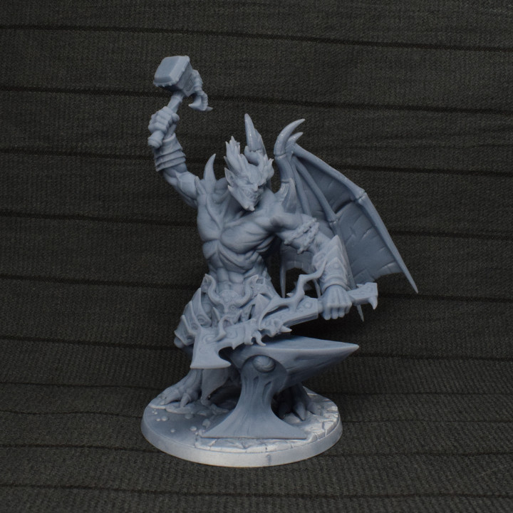 3D Print of Mephisto the Daemon Smith - The Demon King Spawn Hero by ...