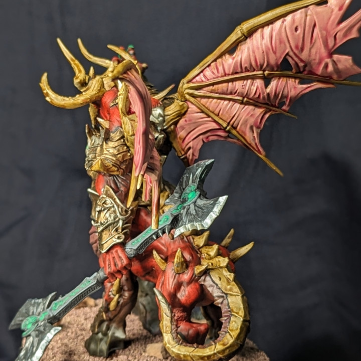 3D Print of Astaroth the Soulforged - The Demon King Spawn Epic Boss by ...