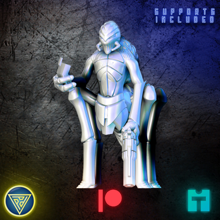 3D Printable Ant Alien Worker Set by Print Paint Play