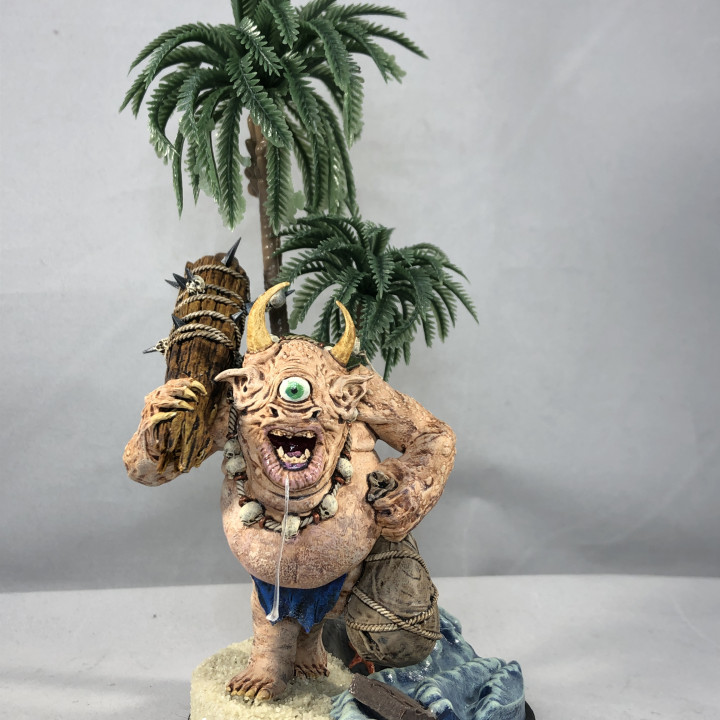 3D Print of cyclops (pose 1 of 2) by BalasarGinglymus