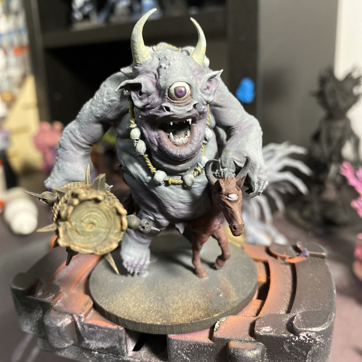 3D Print of cyclops (pose 2 of 2) by danniviveros