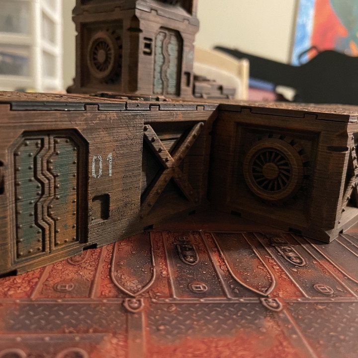 3D Print of Industrial Block by wescargill