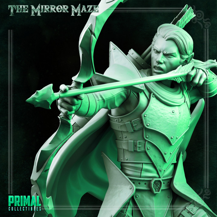 3D Printable Elf - Haggar - THE MIRROR MAZE - MASTERS OF DUNGEONS QUEST ...