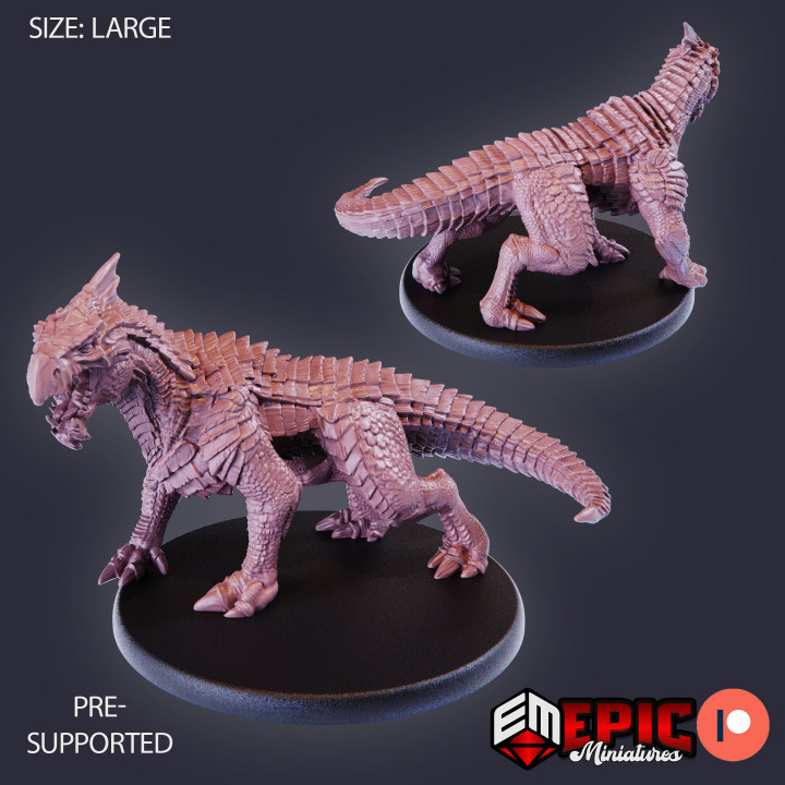 3D Printable White Guard Drake Set / Legendary Dragon / Mountain ...