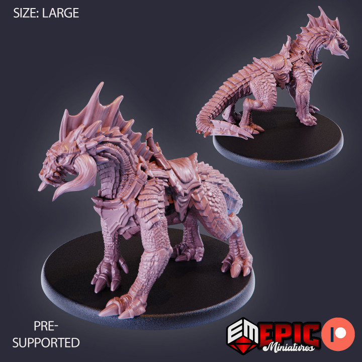 3D Printable Black Guard Drake Mount / Legendary Dragon / Mountain ...