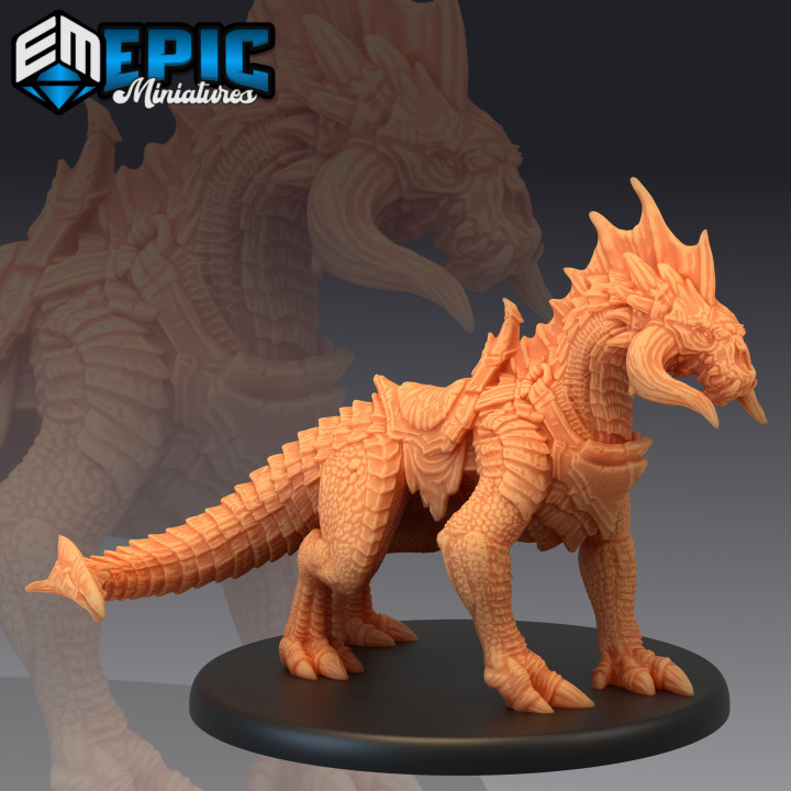 3D Printable Black Guard Drake Mount / Legendary Dragon / Mountain ...