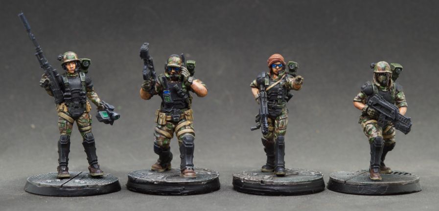 3D Printable HUMAN COLONIAL MARINE SGT SHEPARD by PAPSIKELS MINIATURES