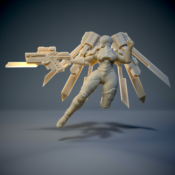 3D Printable Zoryas Wings by Mad's Minis