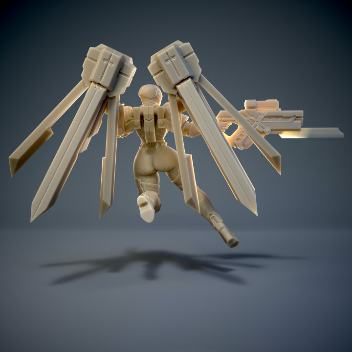 3D Printable Zoryas Wings by Mad's Minis