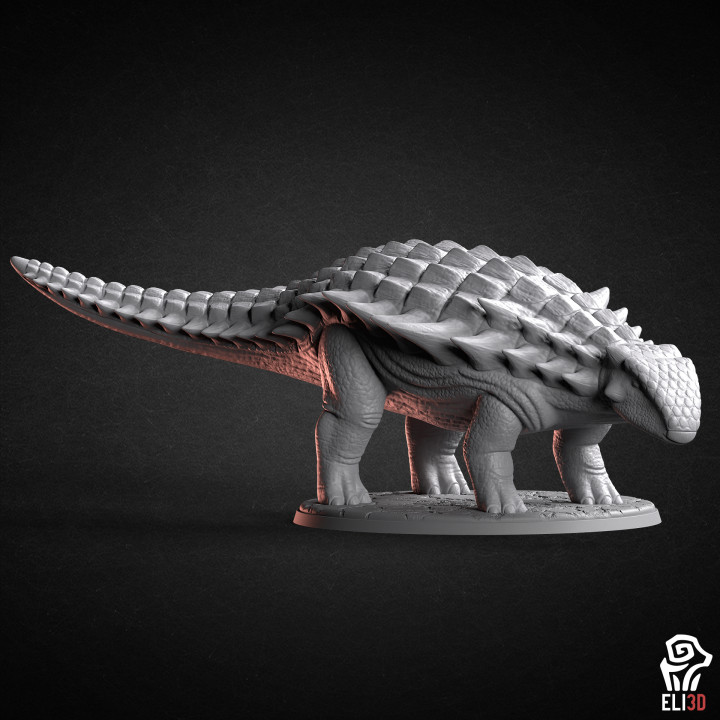 3D Printable Dinosaurs - Dino Bundle 2 by ELI 3D
