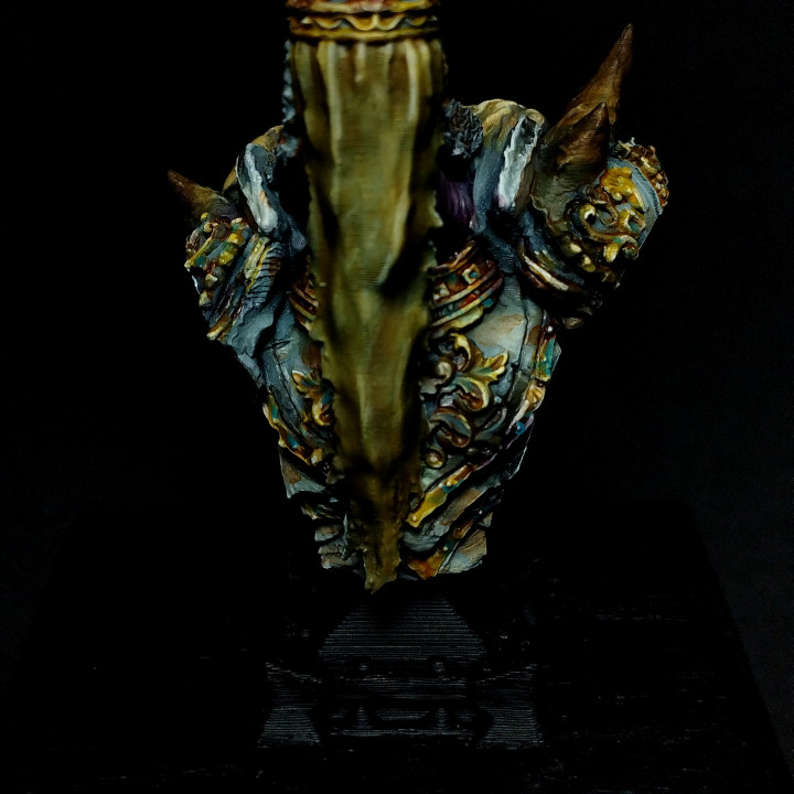3D Print of Bust - The Faceless King by Davidest