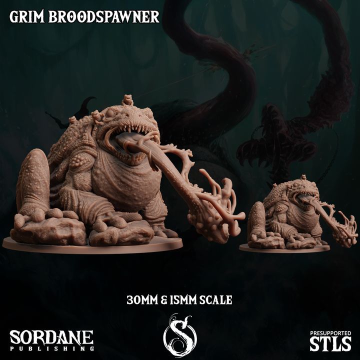 3D Printable Grim Broodspawner by Sordane Publishing