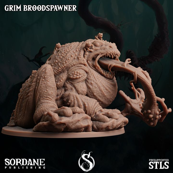 3D Printable Grim Broodspawner by Sordane Publishing