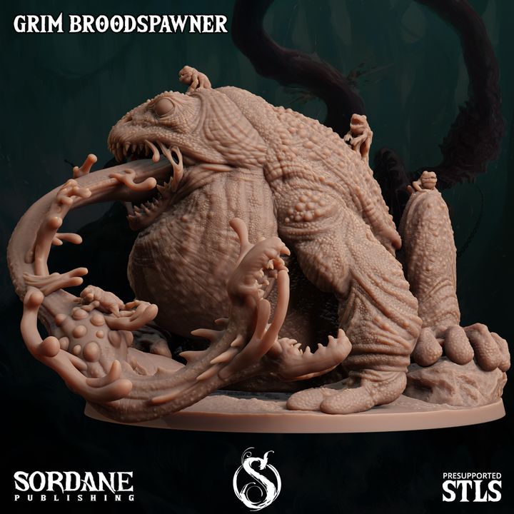 3D Printable Grim Broodspawner by Sordane Publishing
