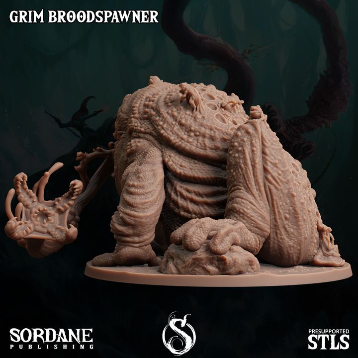 3D Printable Grim Broodspawner by Sordane Publishing