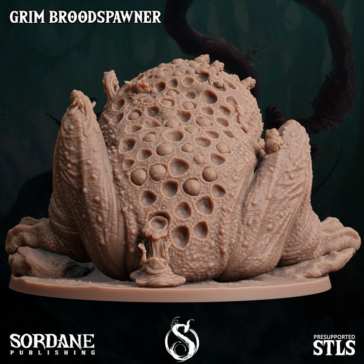 3D Printable Grim Broodspawner by Sordane Publishing