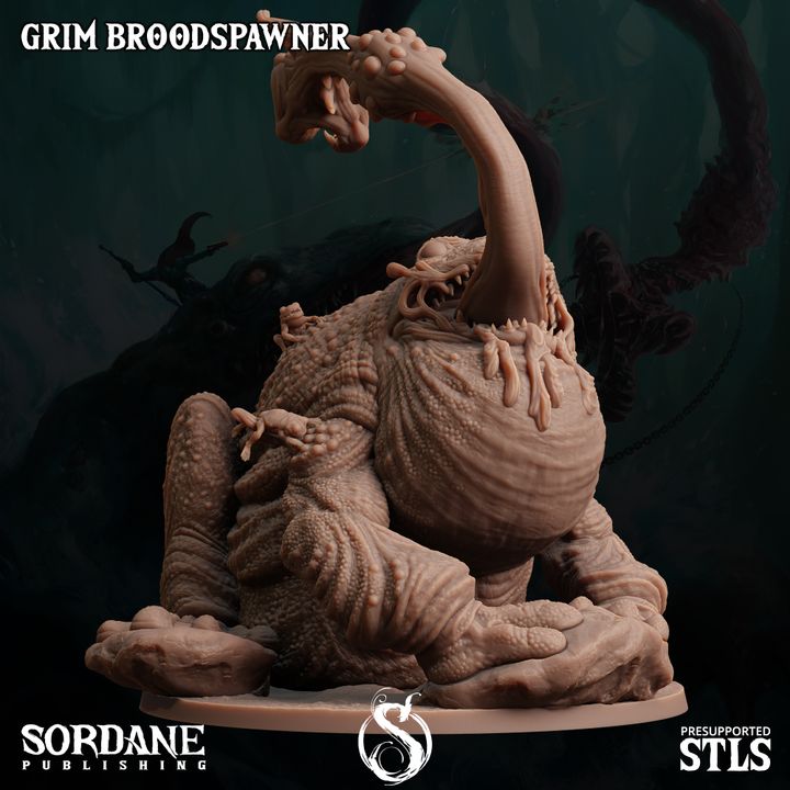 3D Printable Grim Broodspawner by Sordane Publishing