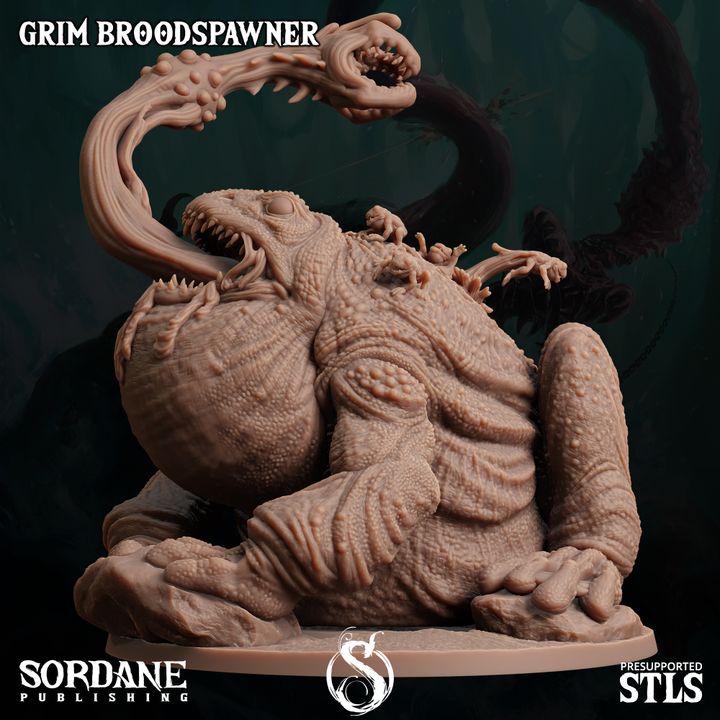 3D Printable Grim Broodspawner by Sordane Publishing