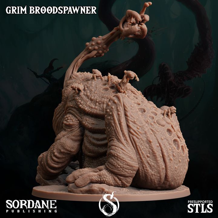 3D Printable Grim Broodspawner by Sordane Publishing