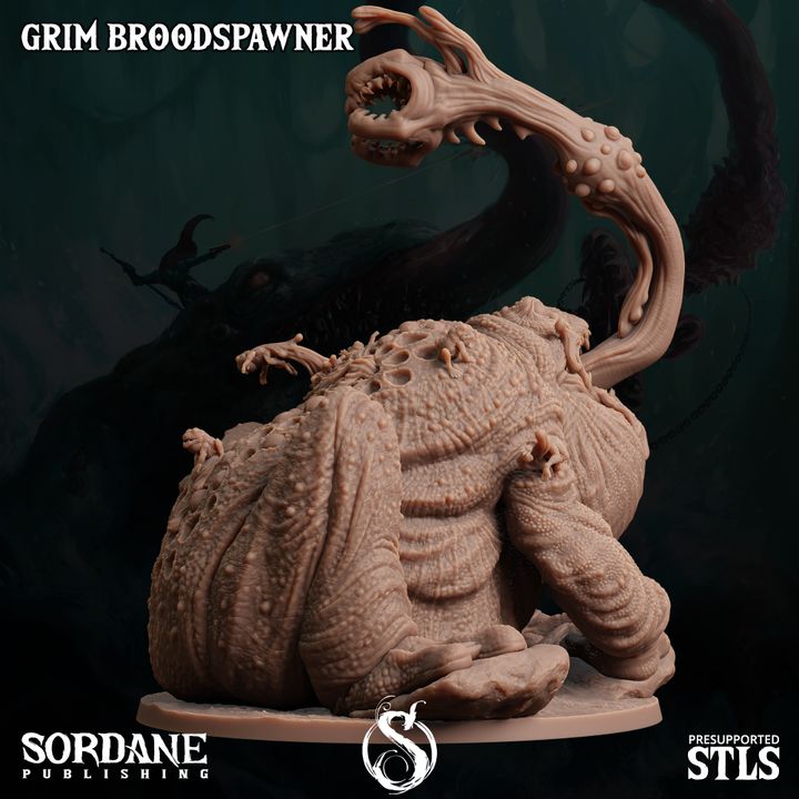 3D Printable Grim Broodspawner by Sordane Publishing