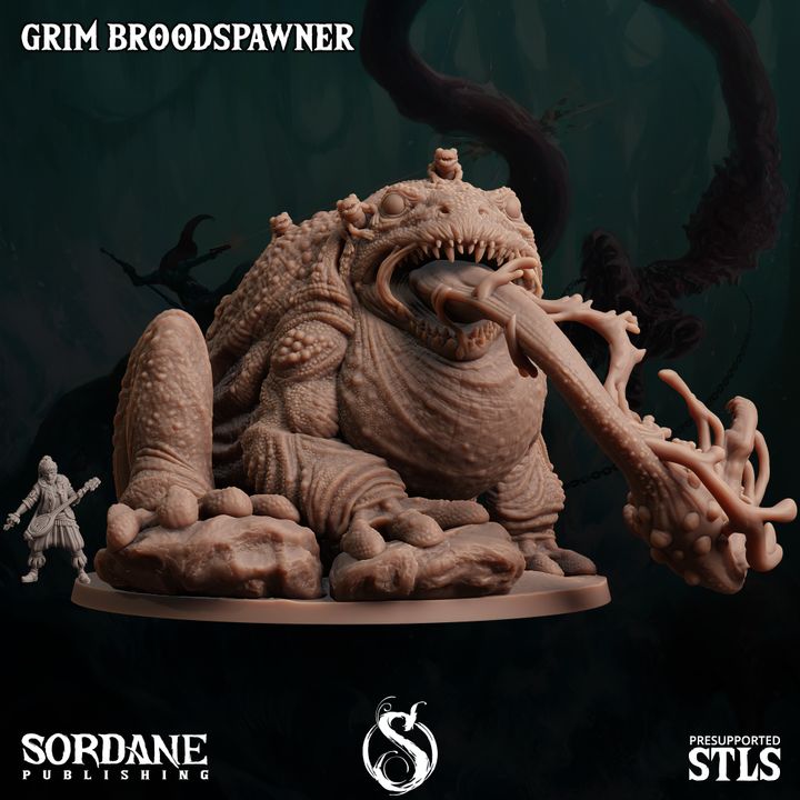 3D Printable Grim Broodspawner by Sordane Publishing