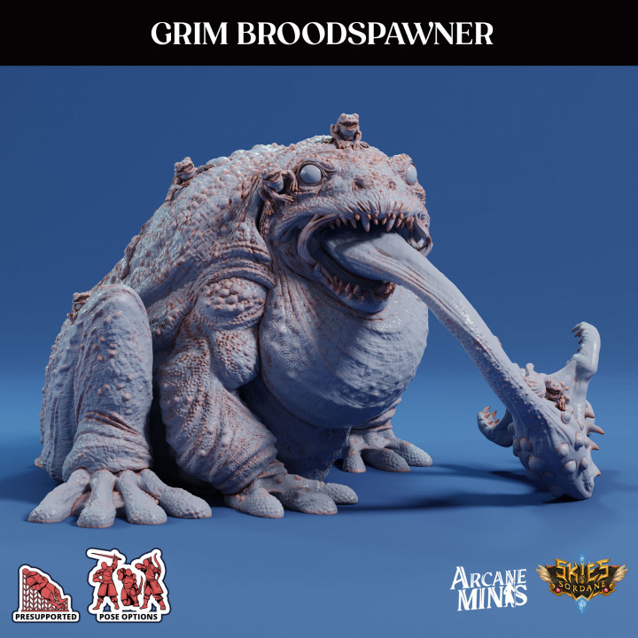 3D Printable Grim Broodspawner by Sordane Publishing