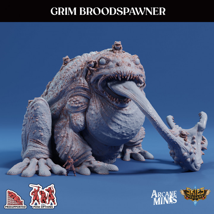 3D Printable Grim Broodspawner by Sordane Publishing