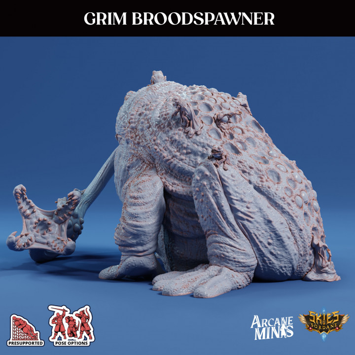3D Printable Grim Broodspawner by Sordane Publishing