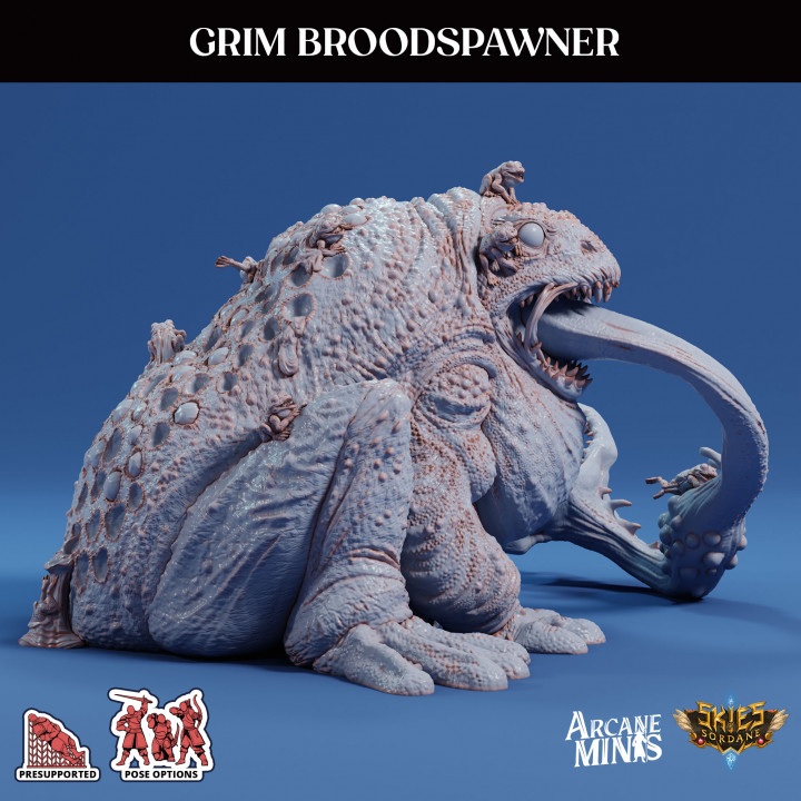 3D Printable Grim Broodspawner by Sordane Publishing